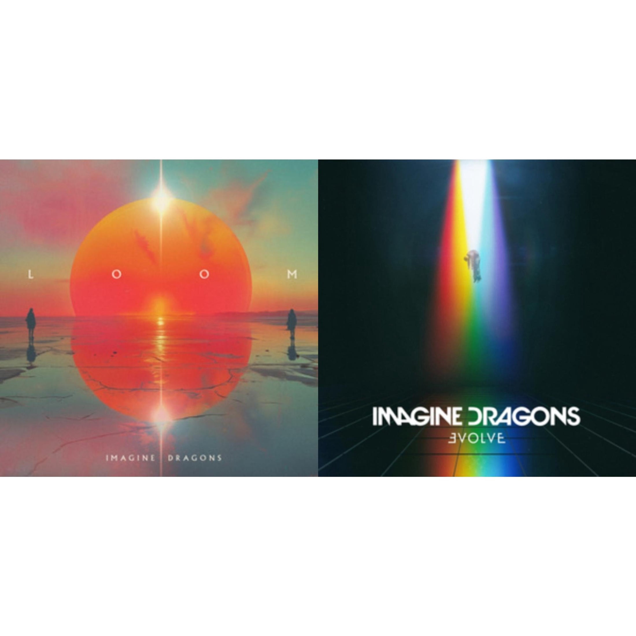 Loom (Translucent Coke Bottle Green LP Vinyl) & Evolve - Walmart ...