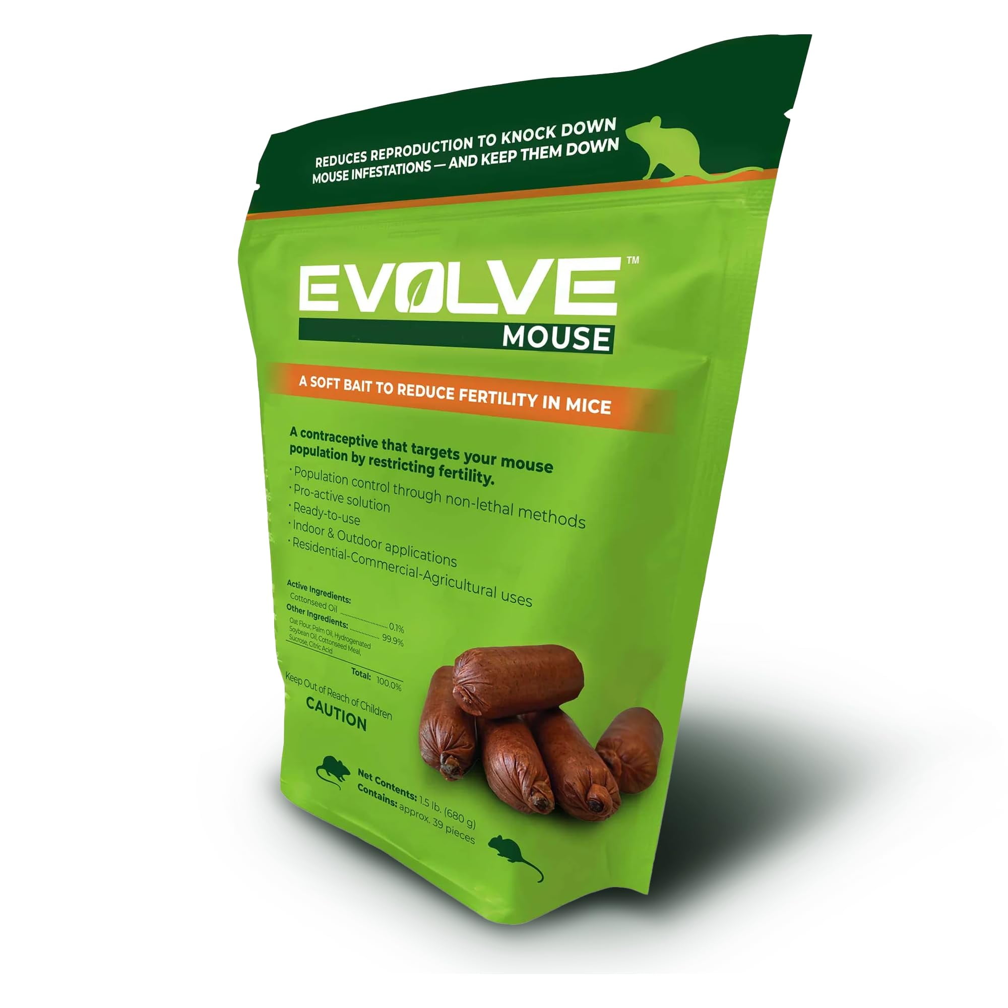 Evolve Mouse 1.5 lb. Soft Bait formulated for Mice - Walmart.com