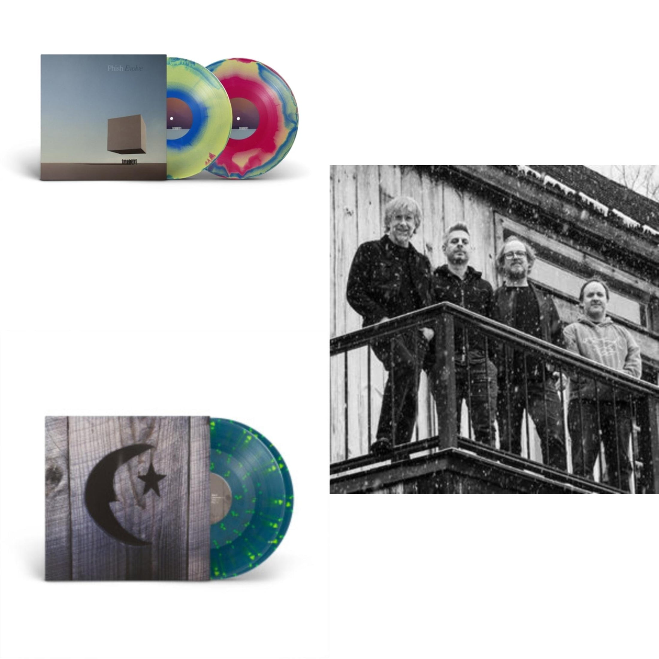 Evolve (Prismatic Velvet Tones Vinyl/2LP) & Farmhouse (Stars So Bright ...