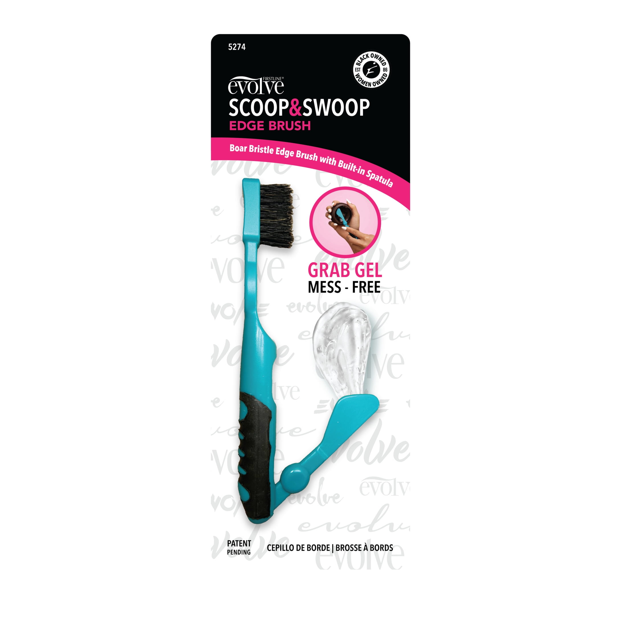 Evolve Swoop & Scoop Edge Brush - Walmart.com