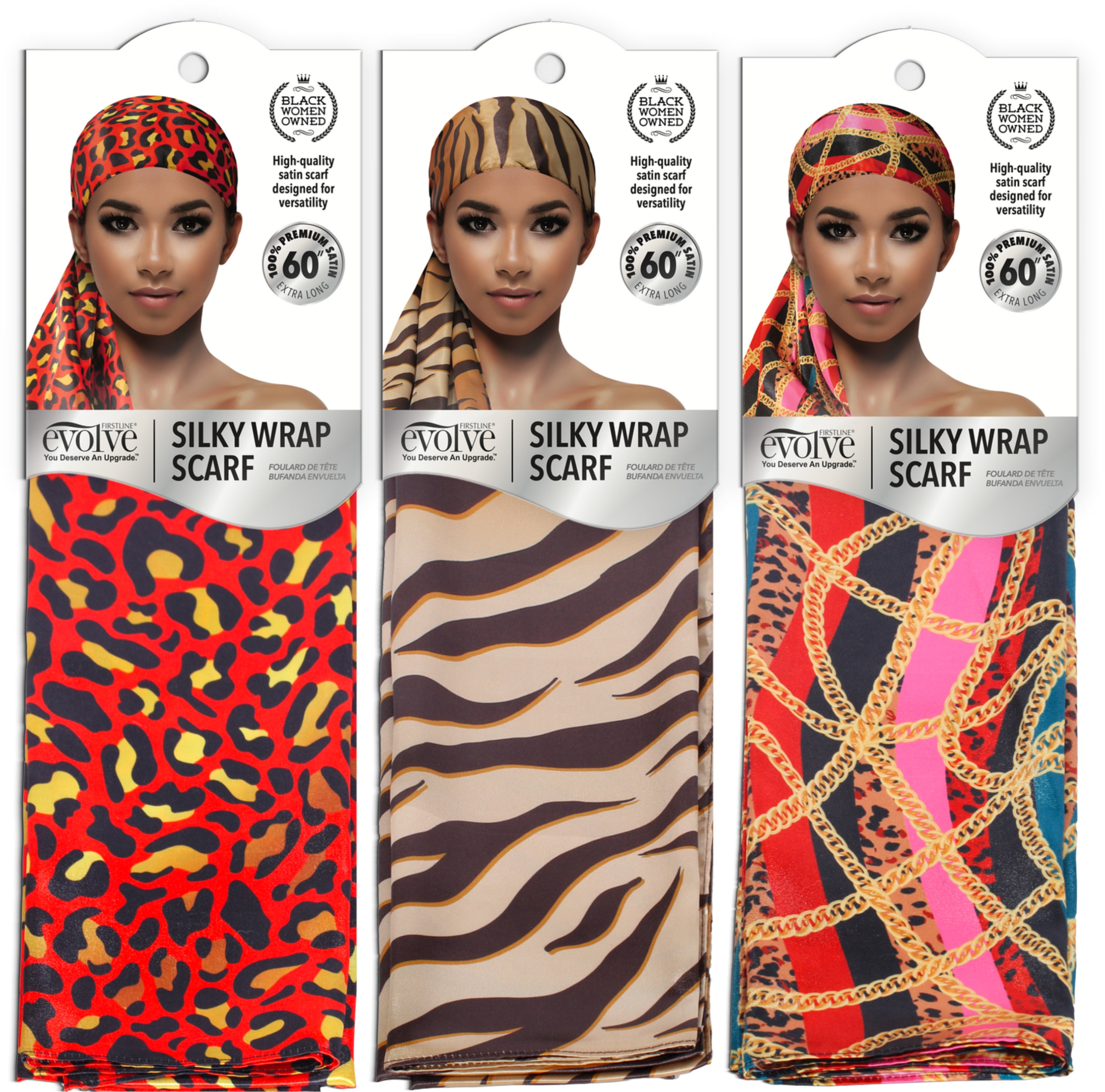 Evolve Silky Wrap Scarf Assorted - Walmart.com