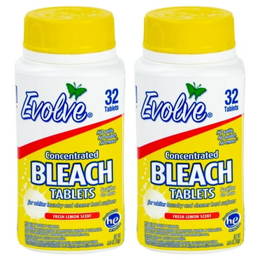 Neat Concentrated Bleach Tablets, Original Scent, 10 Count Tube (3 ...
