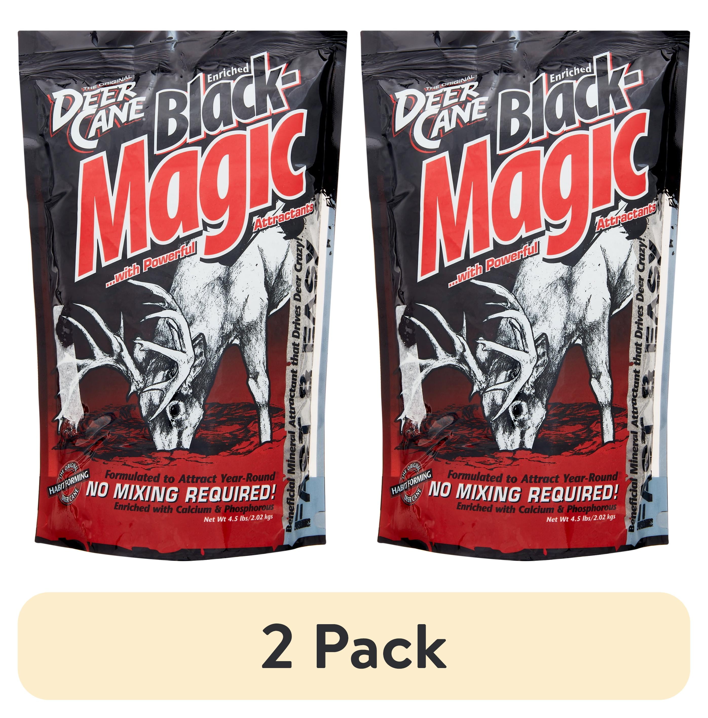 (2 pack) Evolved Habitats Deer Cane Black Magic Attractant Powder ...