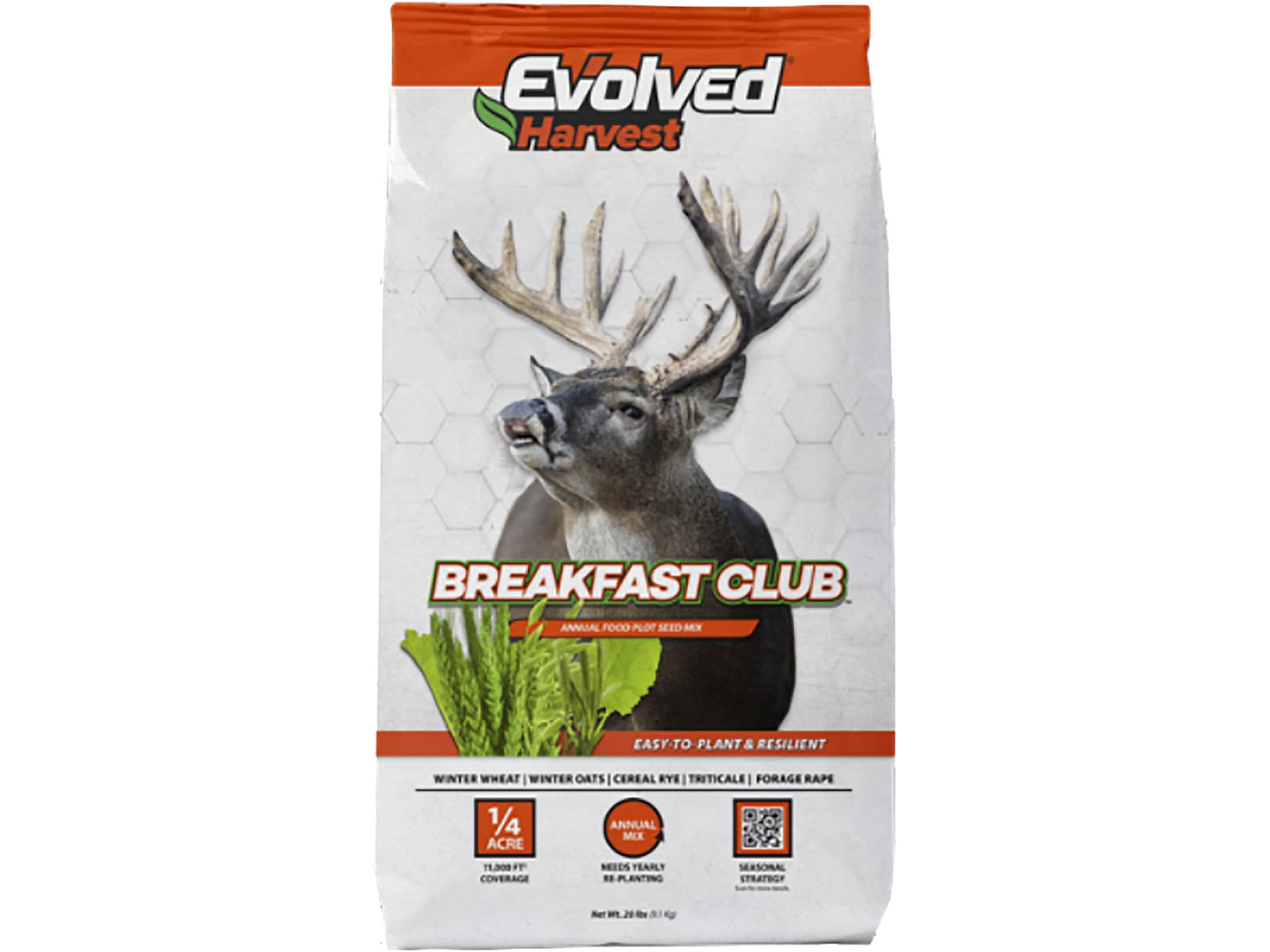 Evolved Harvest Breakfast Club Food Plot Seed 20 lb - Walmart.com