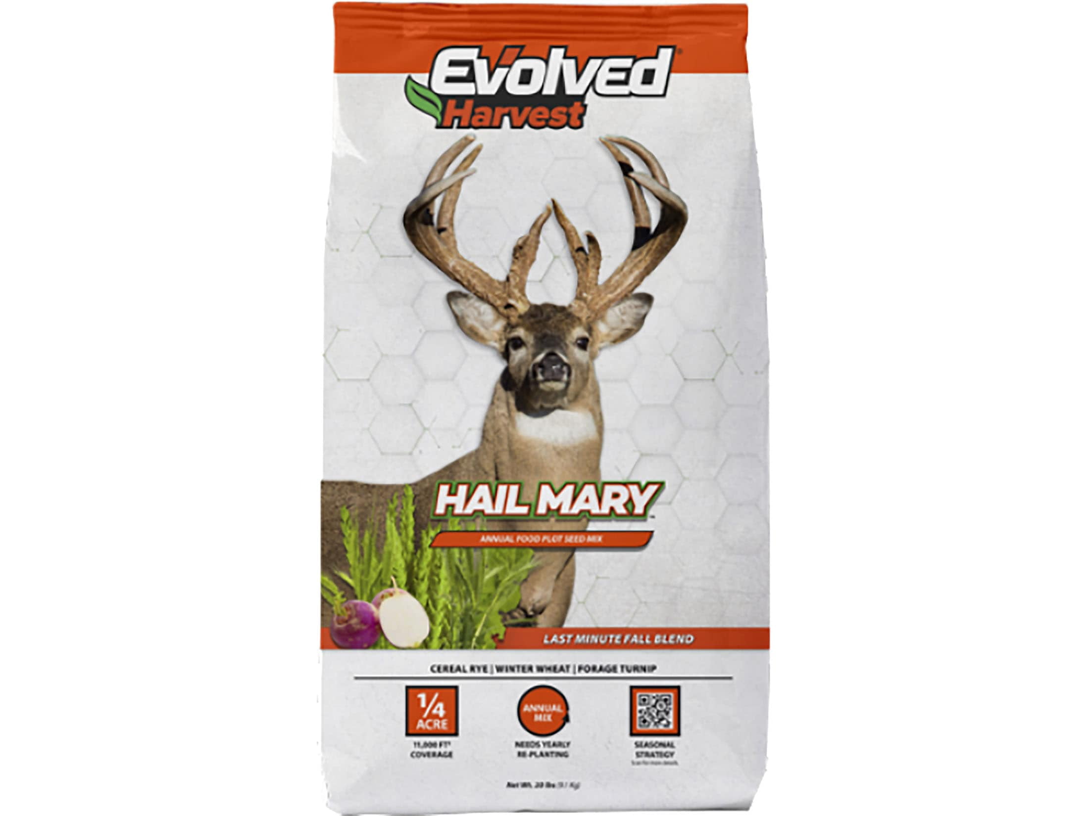 Evolved Harvest Hail Mary Food Plot Seed 20 lb - Walmart.com