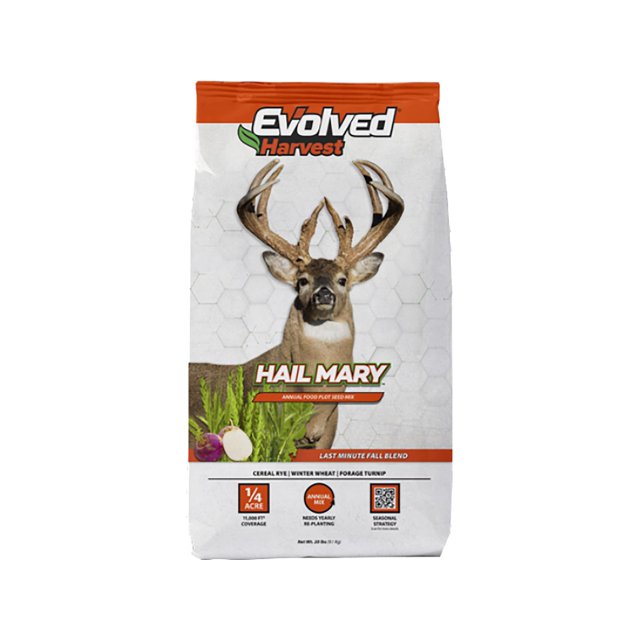 Evolved Harvest Hail Mary Food Plot Seed, 20 lb. - Walmart.com