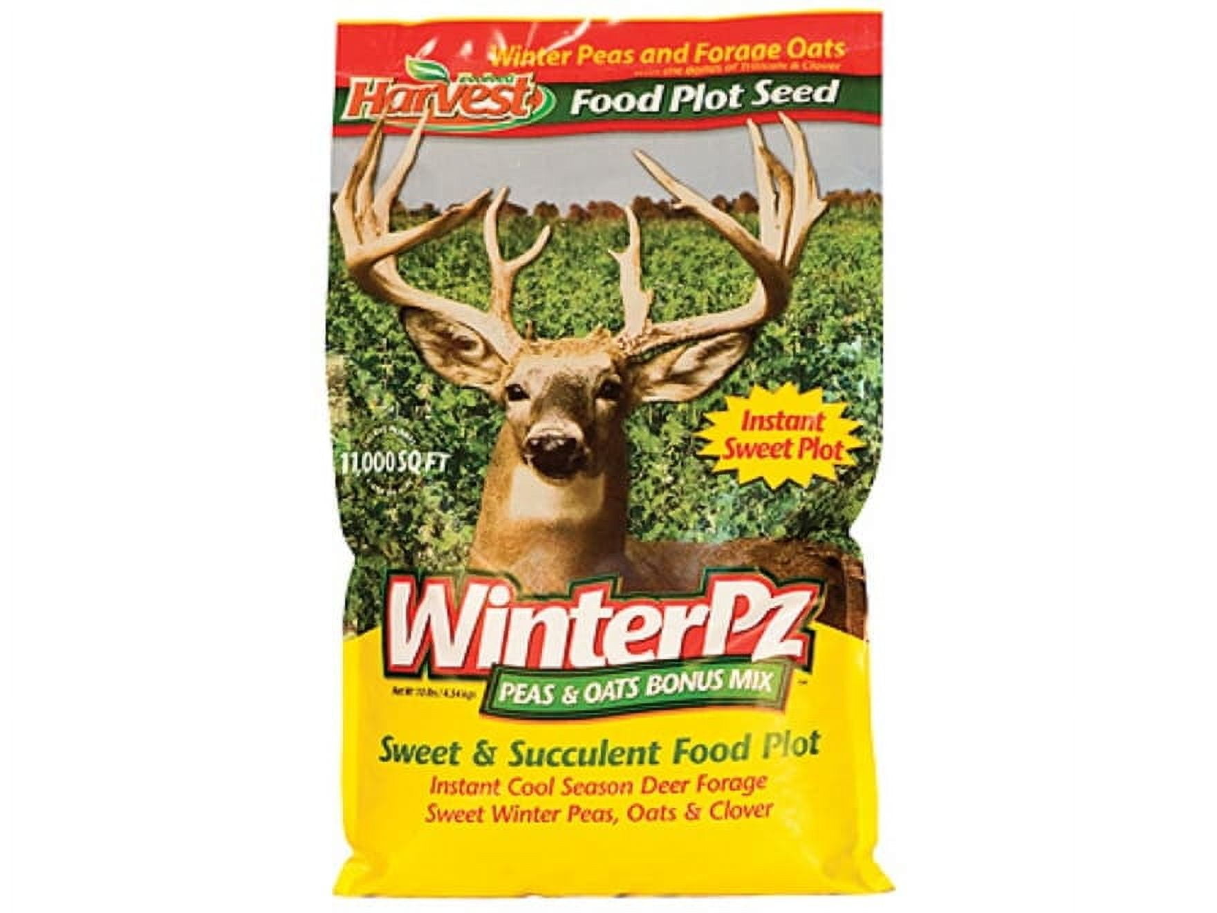 Evolved Harvest Winter Pz Peas and Oats Annual Food Plot Seed 10 lb ...