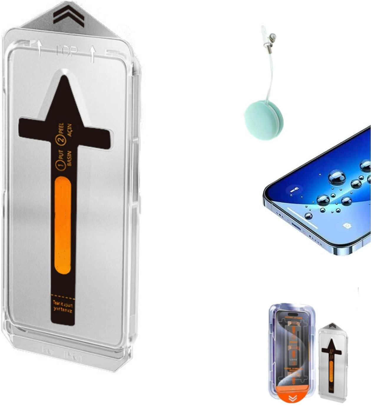 Evotech Screen Protector for Samsung S24/S23/S22/S21 Plus Ultra, HD Dust and Bubble-Free Privacy ...