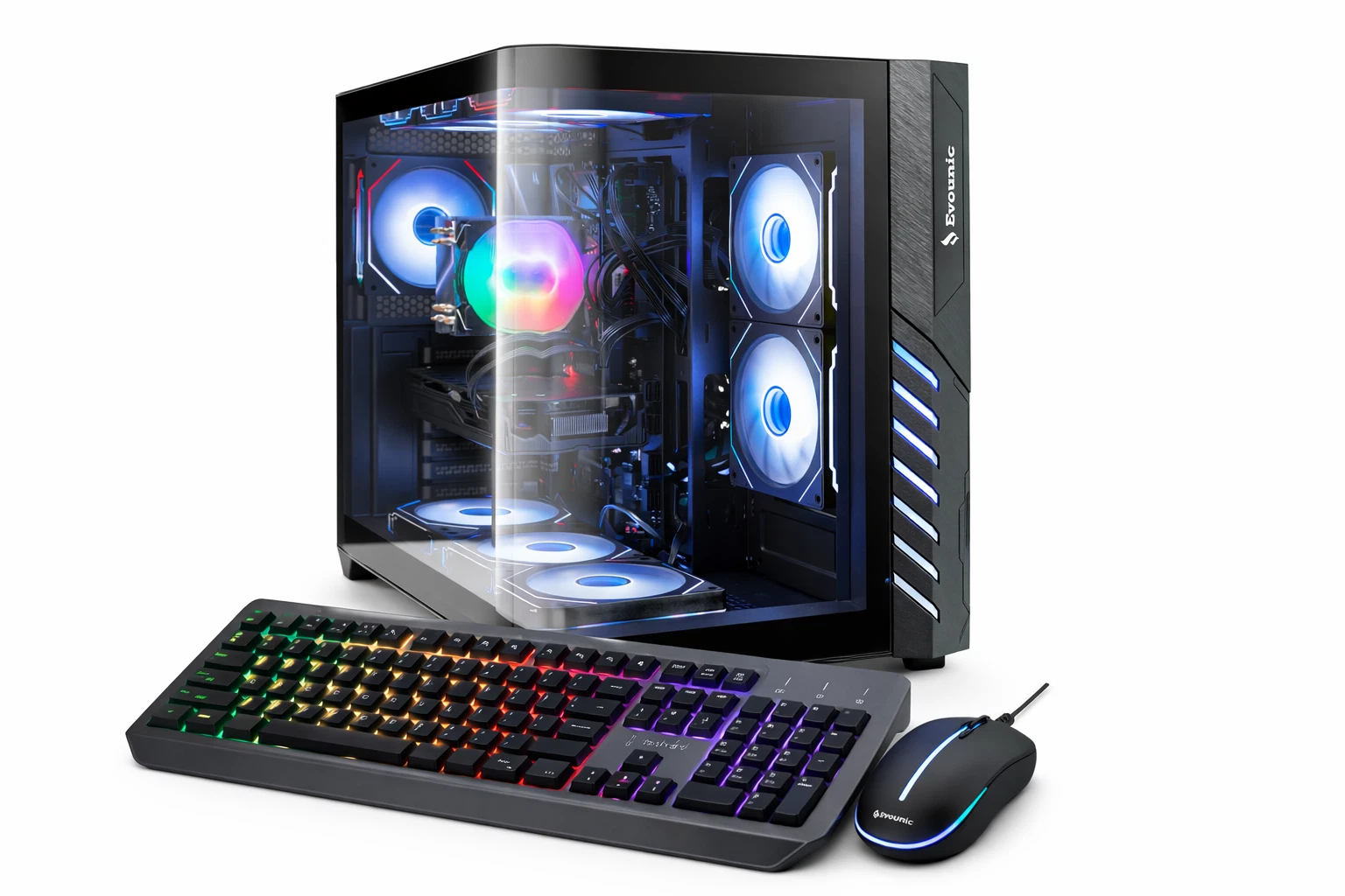 Evounic Gaming PC Desktop Intel Core i7-14790F, 5060 Ti Graphics, 32GB ...