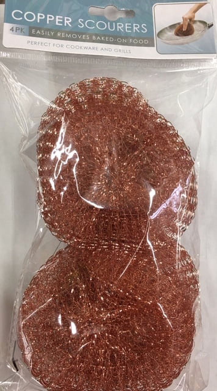 Evri 4pk Copper Scourers - Walmart.com