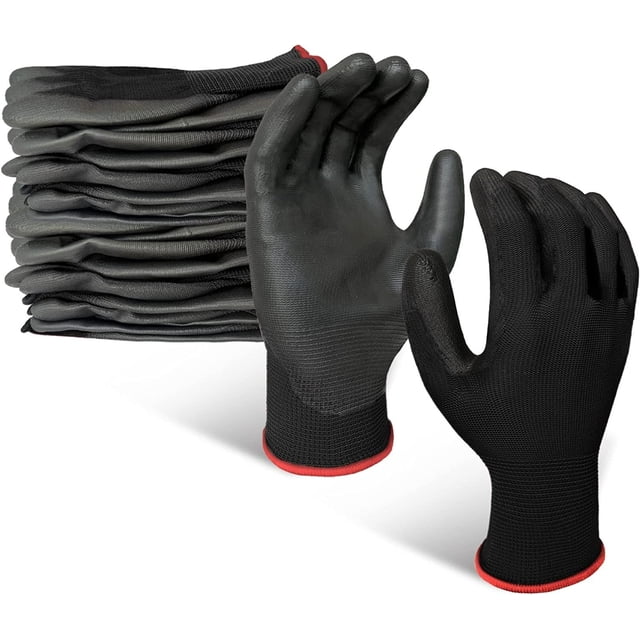 EvridWear 12 Pairs Gloves - Work gloves for construction - Walmart ...