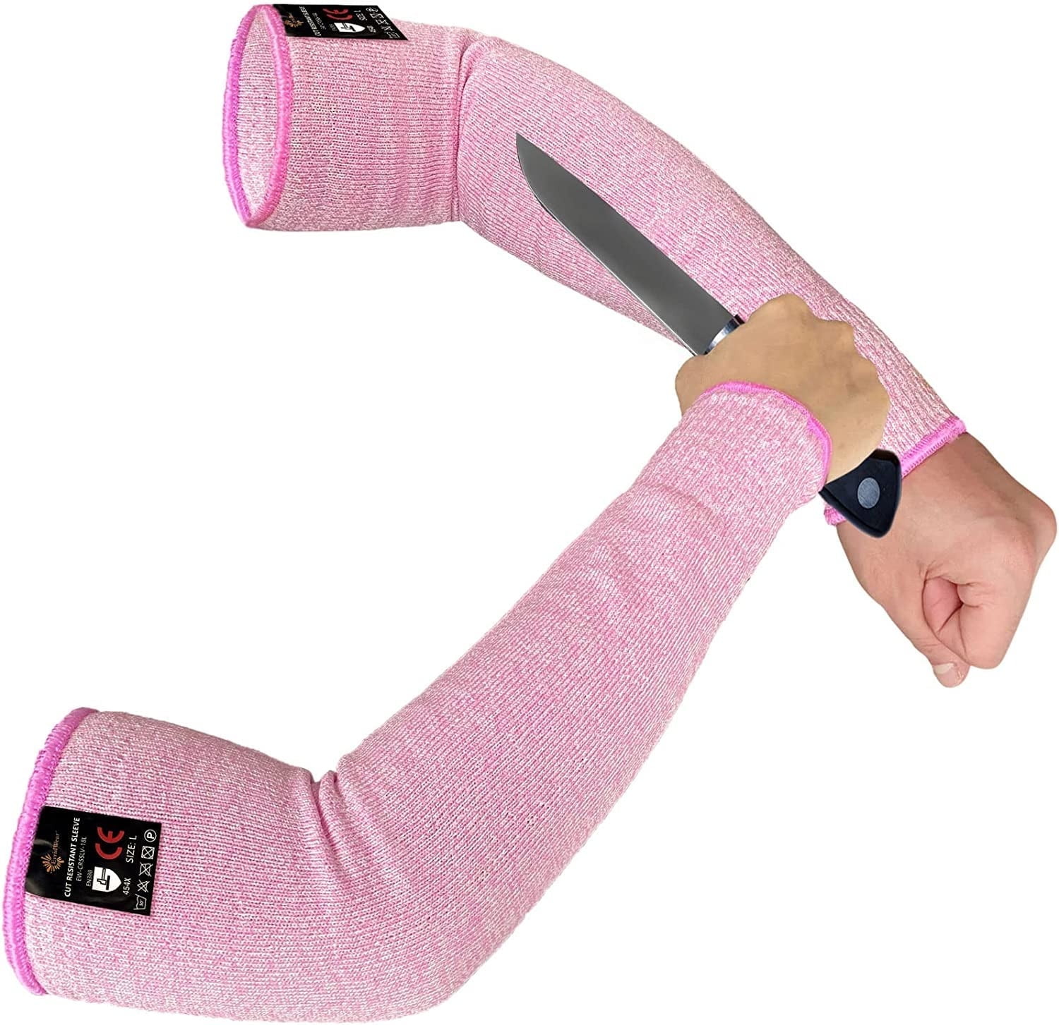 EvridWear Cut-Resistent Arm Protectors, Forearm Sleeves for Bruising ...