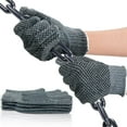 EvridWear Cotton Work Gloves with Anti-Slip Grip Dots, String Knitted ...