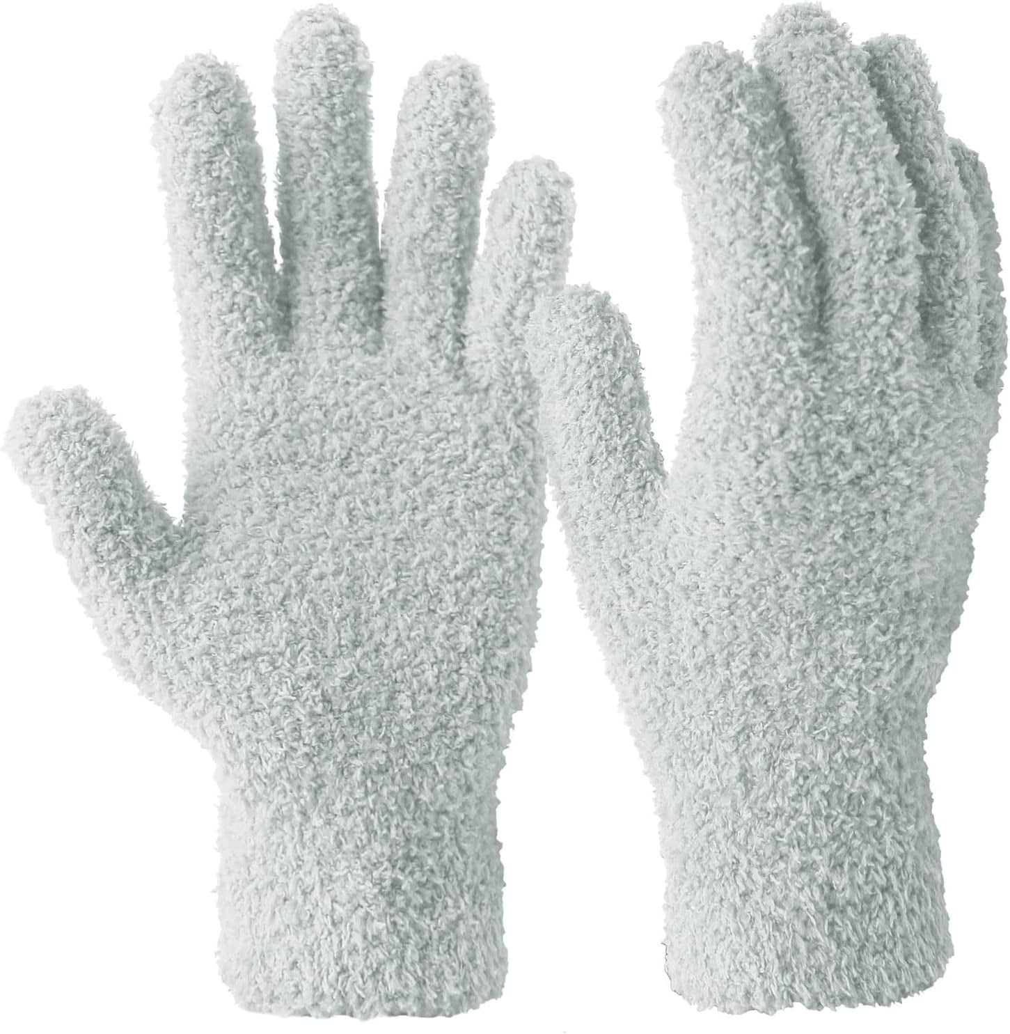 EvridWear Microfiber Dusting Gloves , Dusting Cleaning Glove for Plants ...