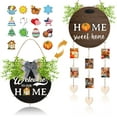 EvridWear Welcome Sign, Double Sided Front Door Decor with 14 ...