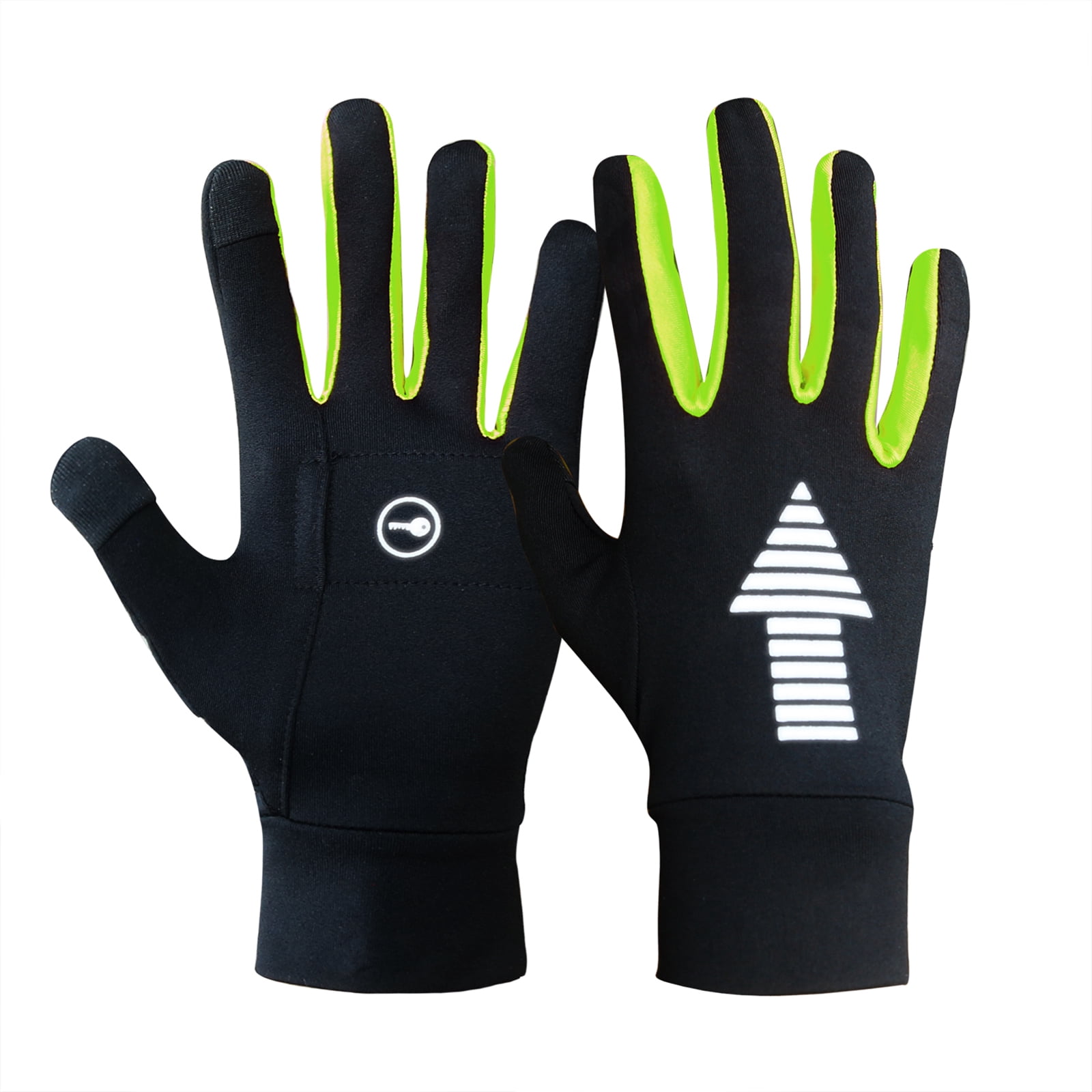 Evridwear Reflective Lightweight Running Cycling Touchscreen Gloves (1 ...