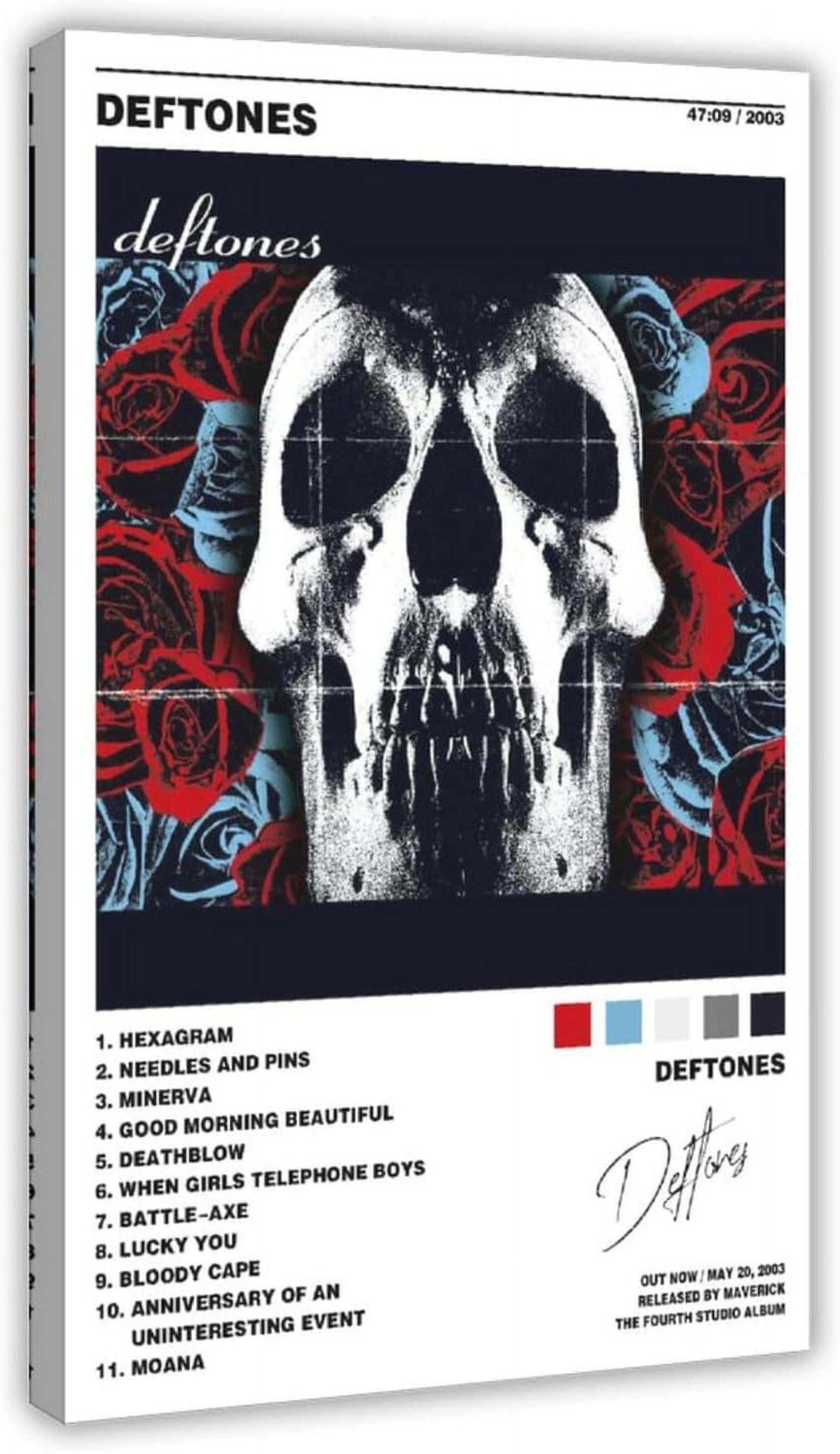 Evryywaa Deftones Poster Band Music Album Canvas Poster 12x18inch ...