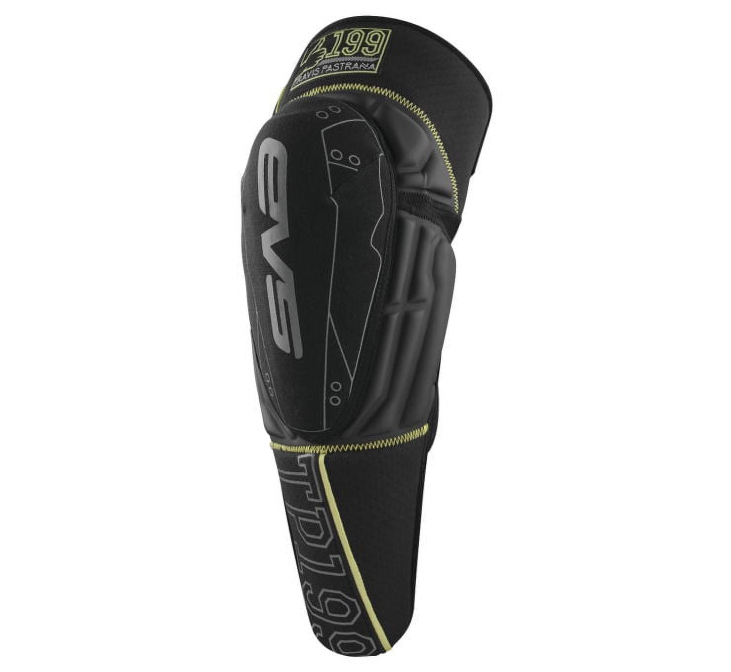 Evs Sports Tp199 Knee Shin Guard, (Black Hi-Viz Yellow, Youth) TP199K ...