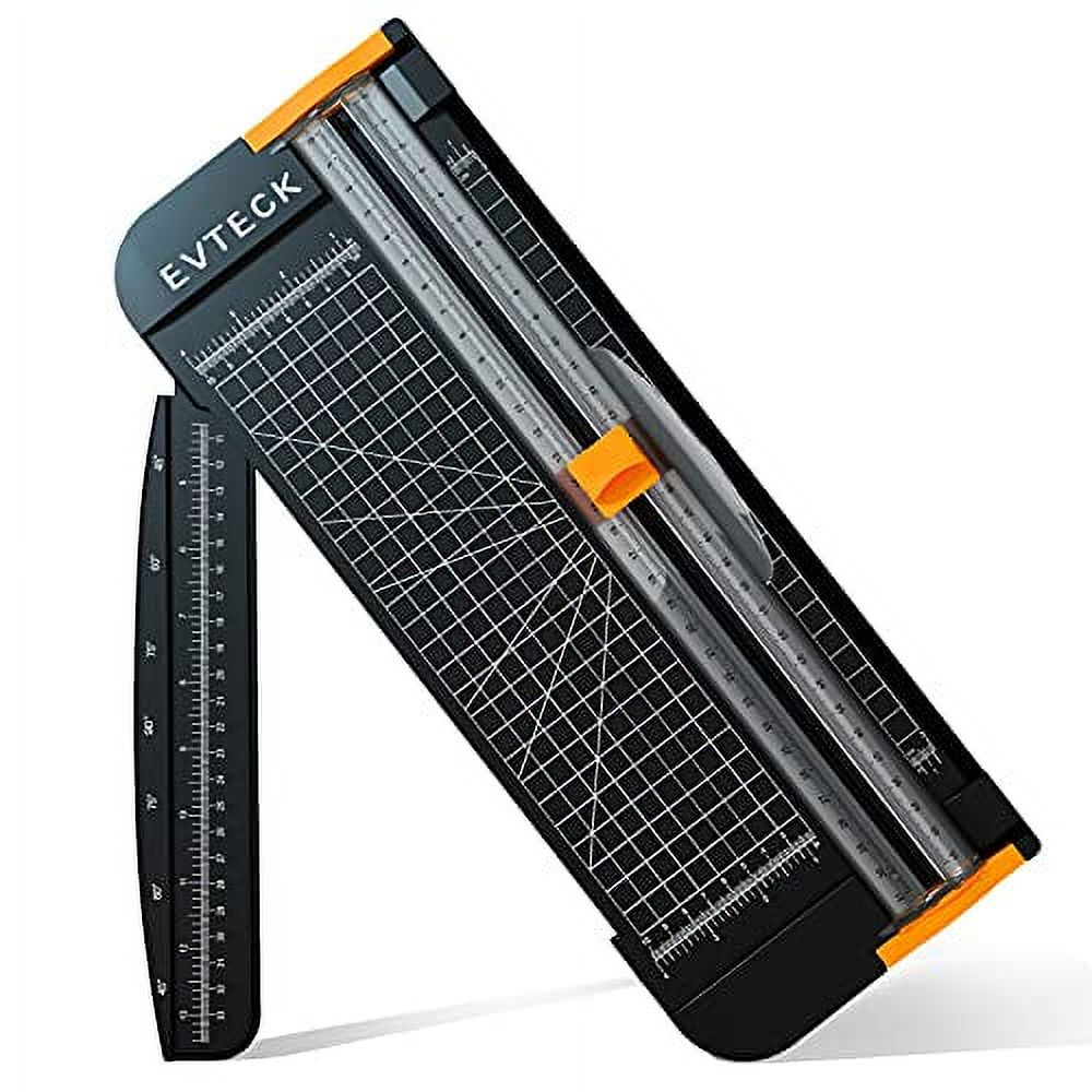 Evteck Paper Cutter Trimmer Small: 12 Inch Crafting & Scrapbooking ...