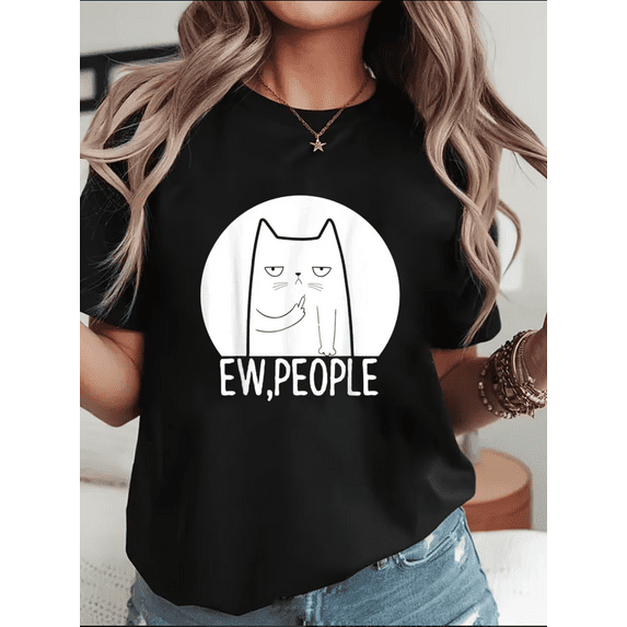 Ew People Design For Cat Owners And Pet Lovers Gift Unisex T-Shirt up ...