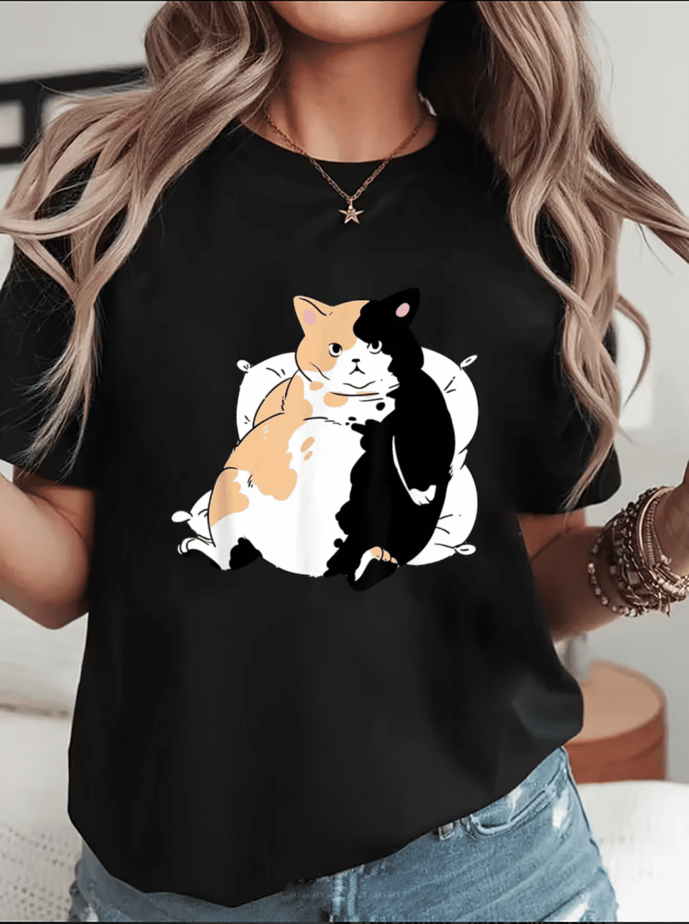 Ew People Funny Black Cat Sarcastic Quote for Feline Owner Unisex T ...