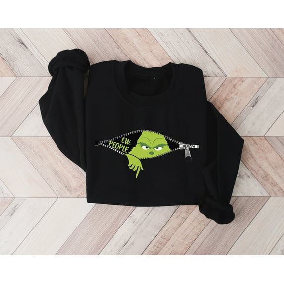 Ew People Sweatshirt, Funny Christmas Sweatshirt, Christmas Shirt ...