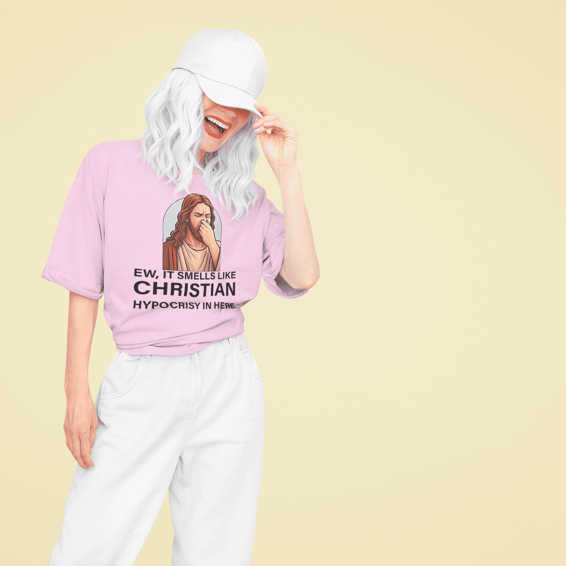 Ew Smells Like Christian Hypocrisy In Here T-shirt, Funny Shirt ...