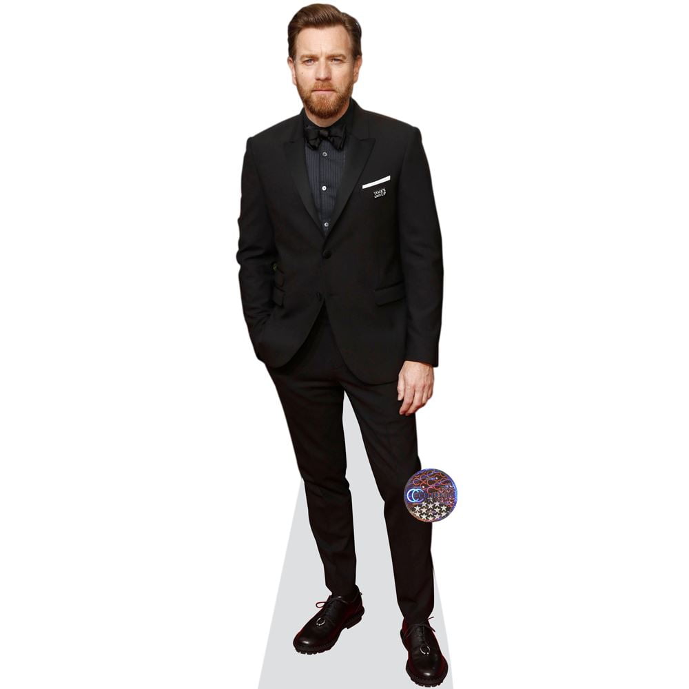 Ewan McGregor (Black Suit) Mini Cardboard Cutout Standee - Walmart.com