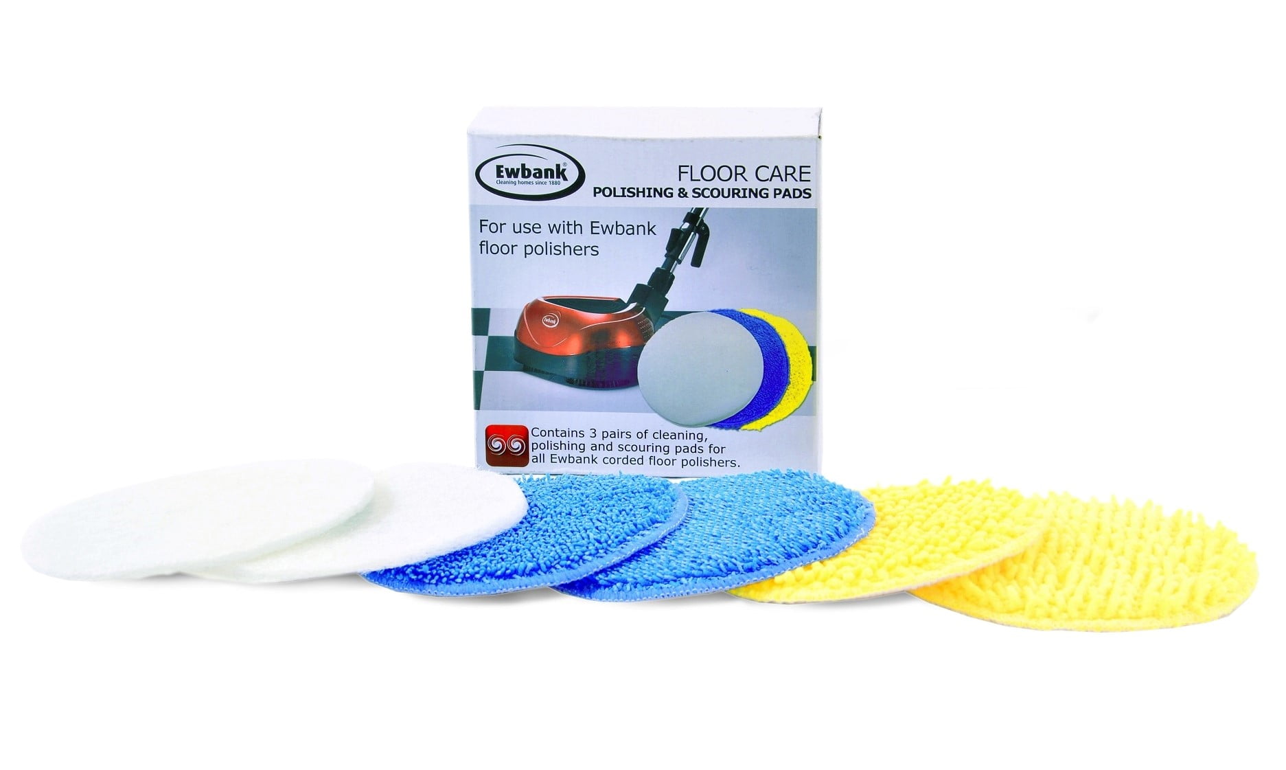Ewbank Replacement Multi-Purpose Floor Cleaning Kit - 3 Pairs of ...