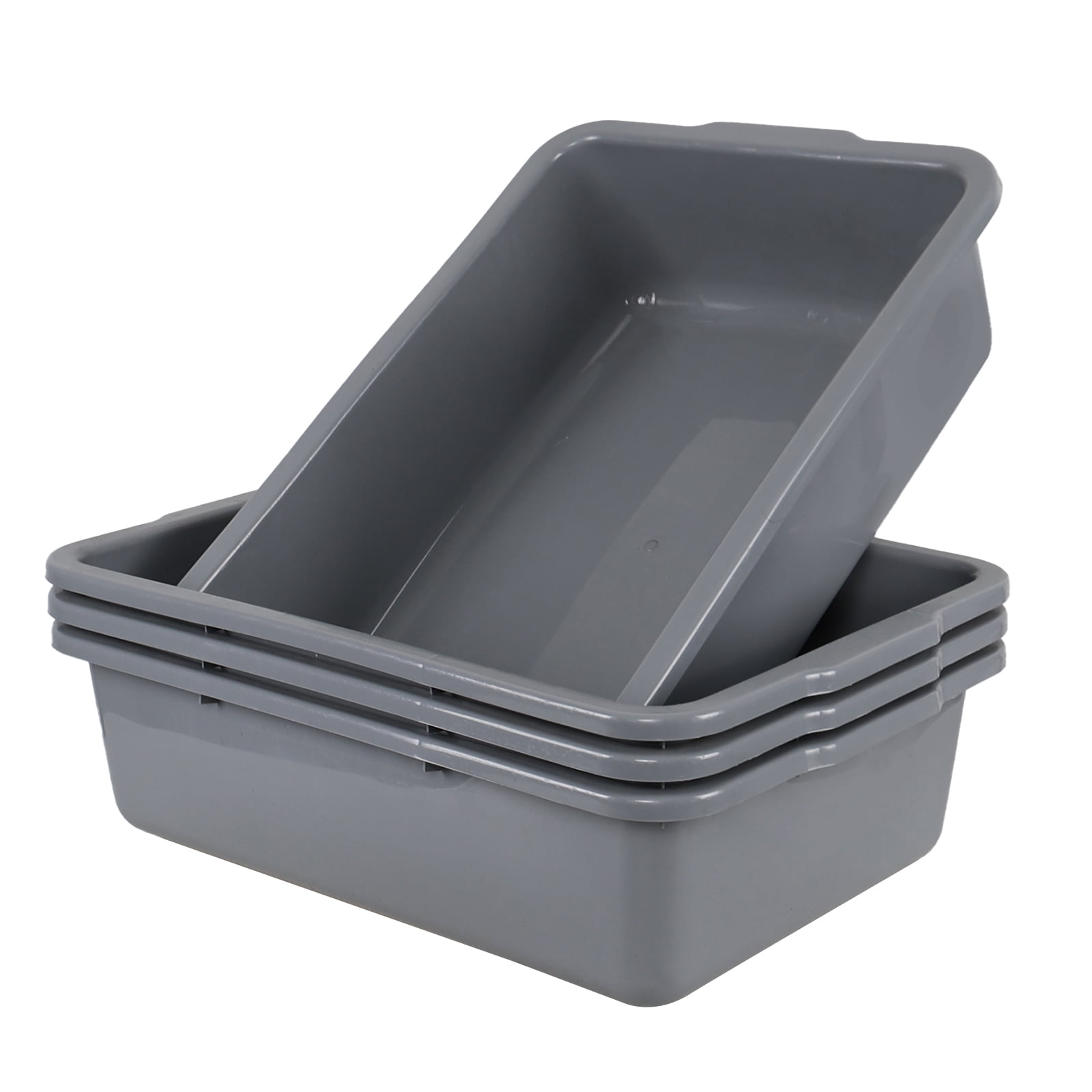 Ewingger 32 L Food Grade Meat Tubs, 4 Pack Large Wash Tubs for Dishes ...