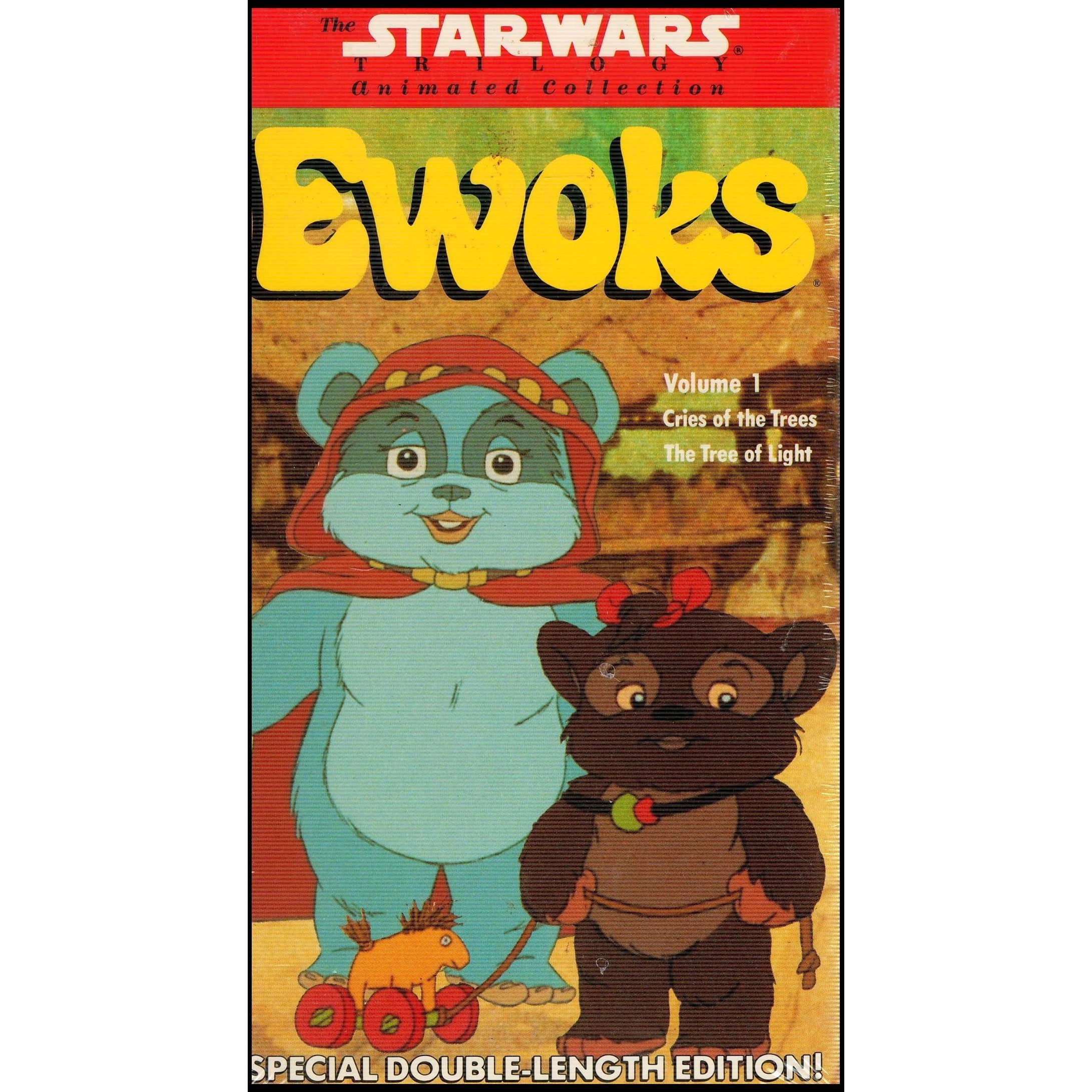 Ewoks Vol: 1 Cries of the Trees & The Tree of light (VHS Tape ...