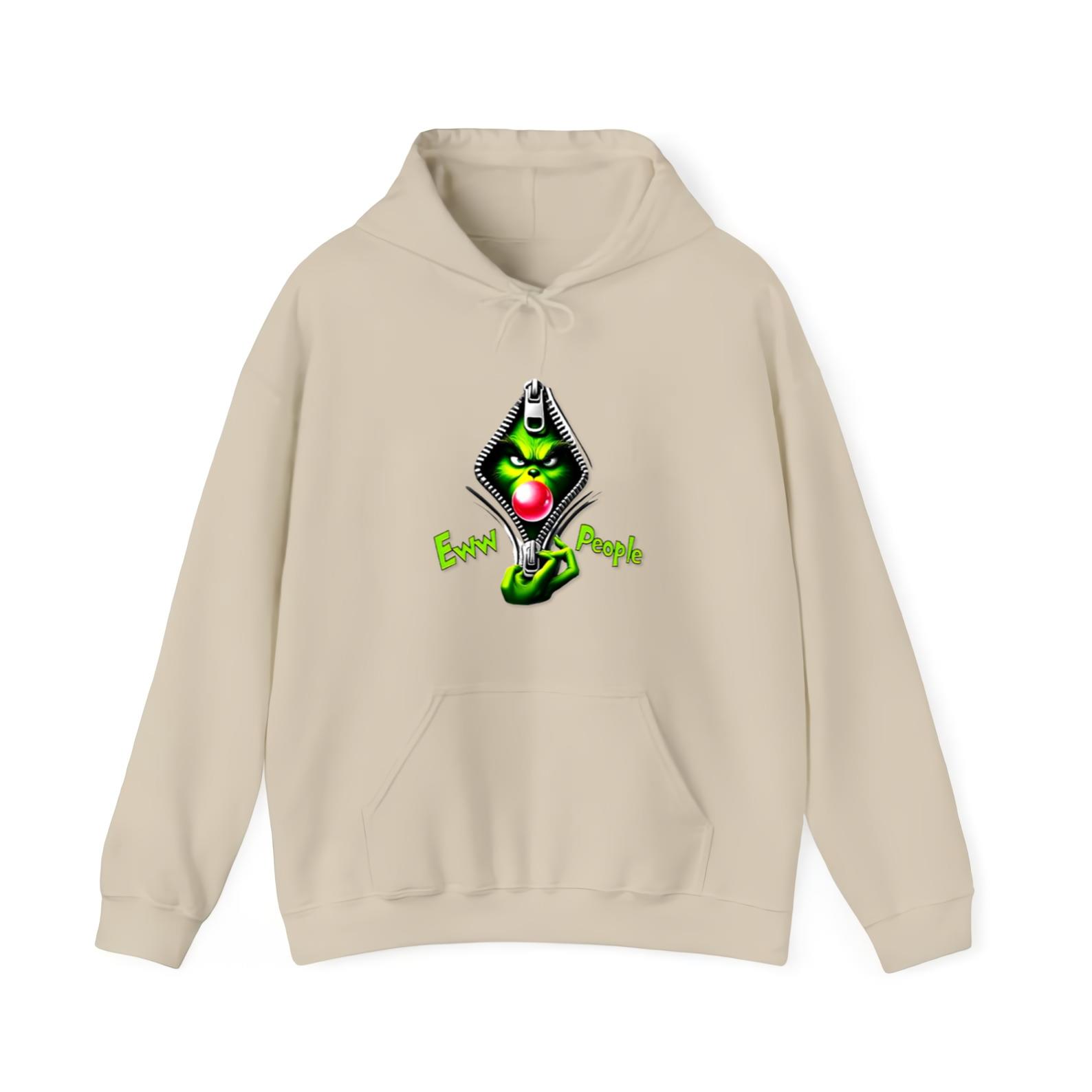 Eww People Grinch Zipper Blowing Bubble shirt-removebg-preview ...
