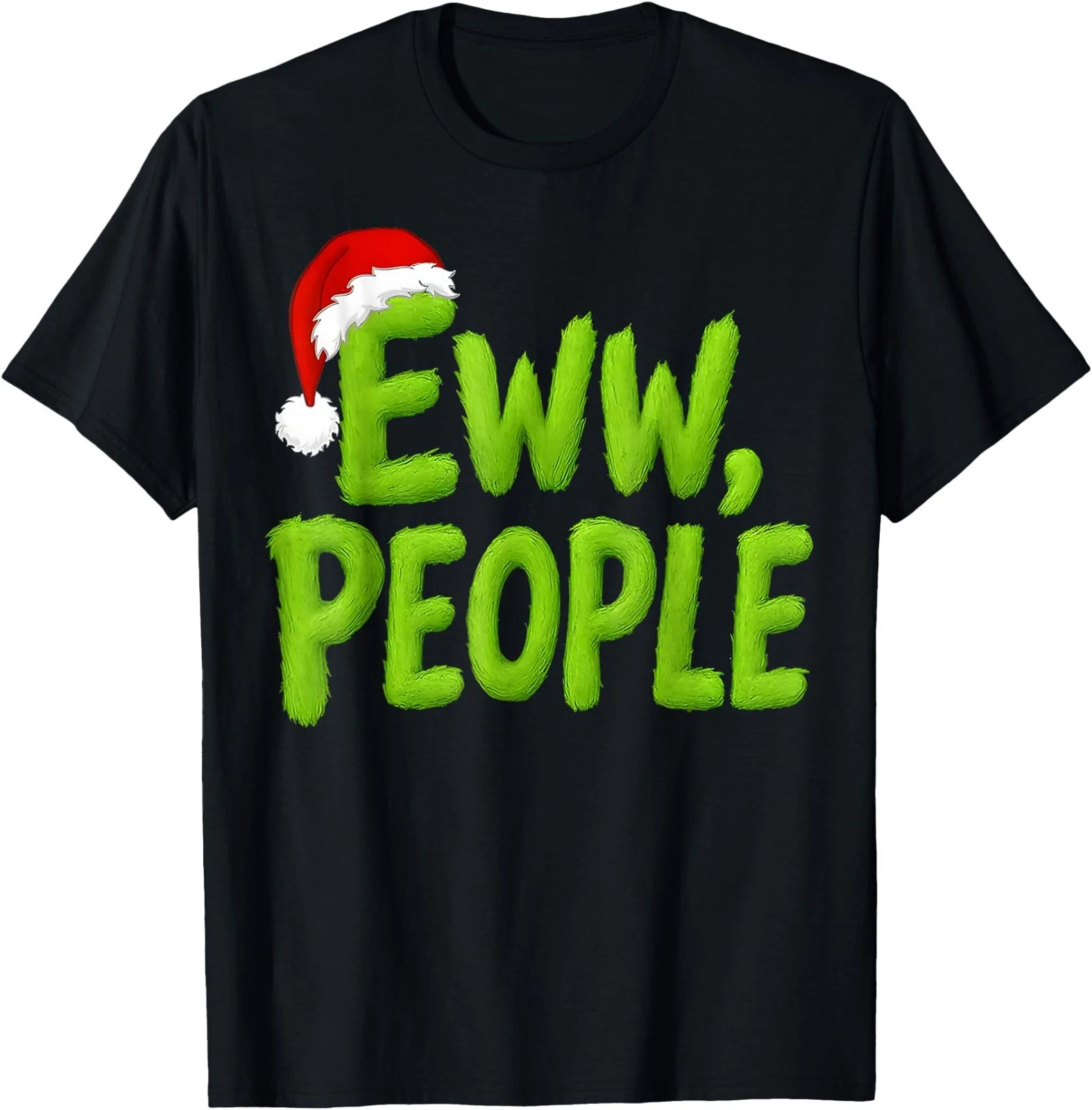 Eww People Holiday Green Hat Funny Festive Humor Kids Adults Retro ...