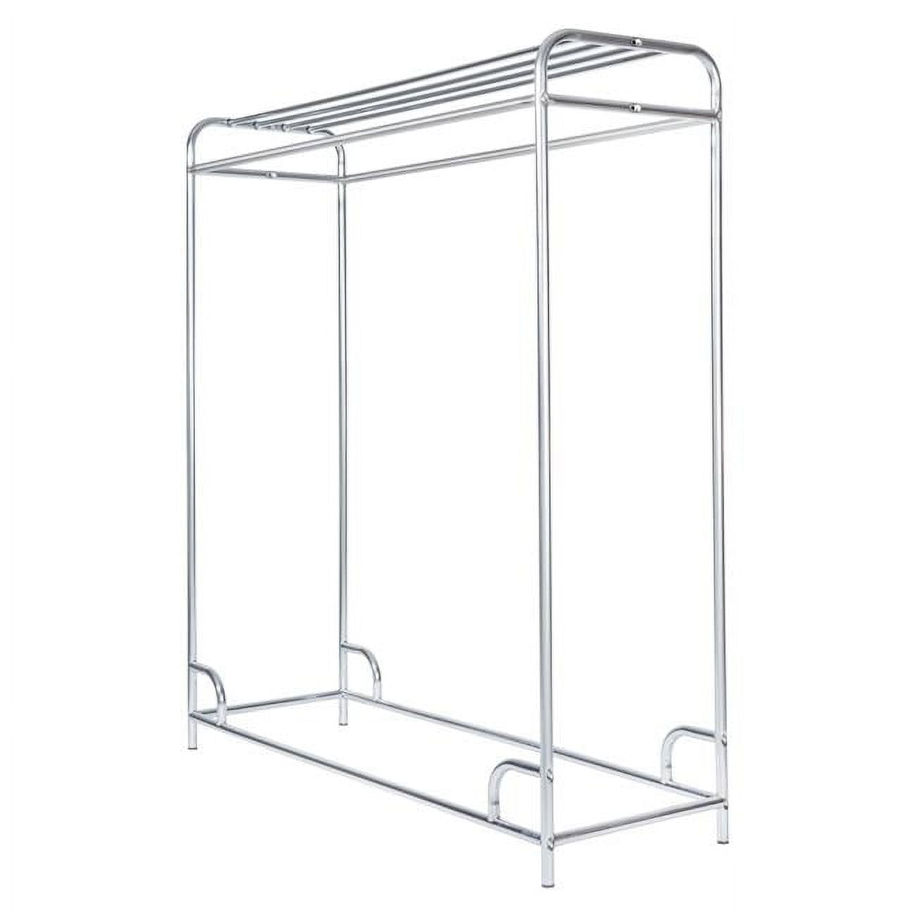 Ex-Cell Kaiser 790-48 CHR 48 in. Single or Double-Sided Garment Rack ...