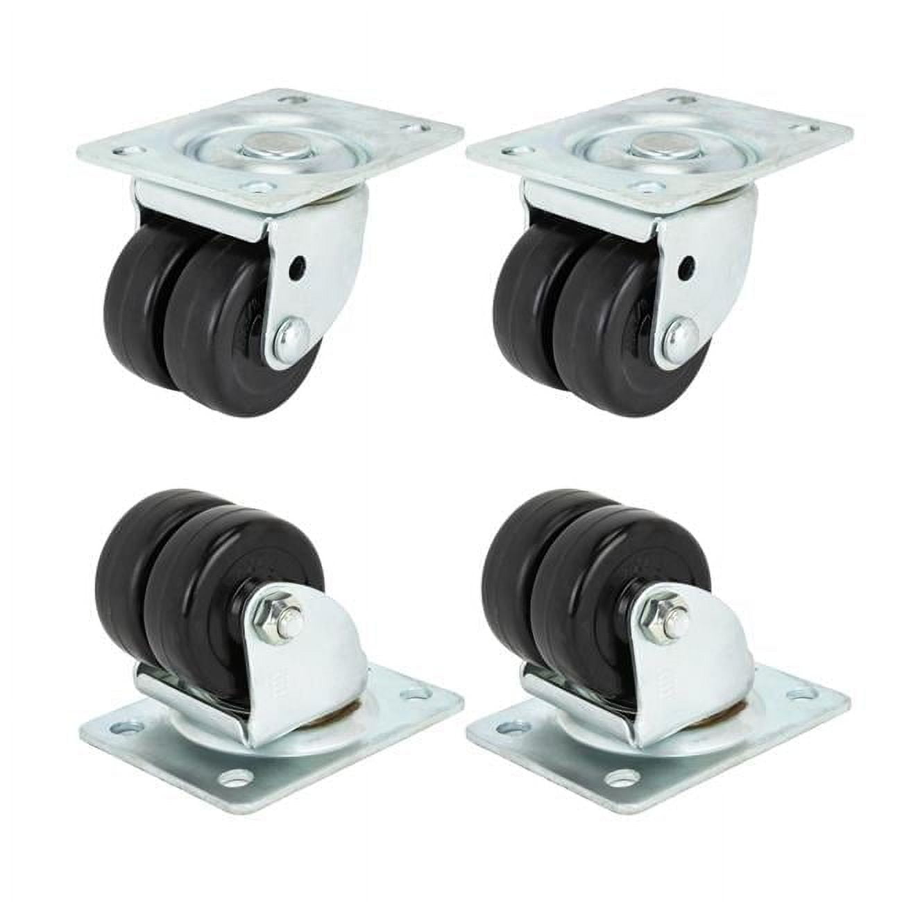 Ex-Cell Kaiser RC-IND CASTERS 2 in. Soft Rubber Swivel Casters for ...
