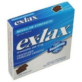 ex-lax Regular Strength Chocolated, 24 Count Box - Walmart.com