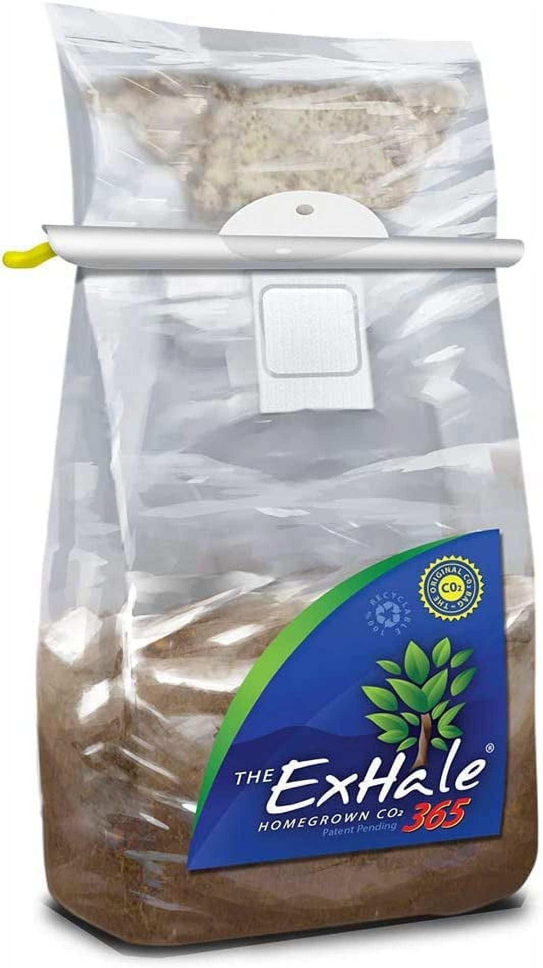 ExHale Homegrown Self-Activated CO2 Bag for Indoor Grow Rooms & Tents ...