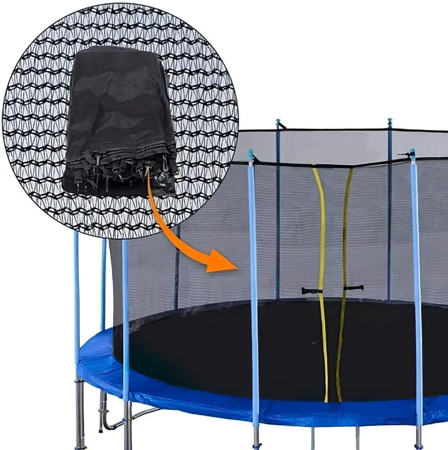 ExacMe Trampoline Inner Enclosure Net Replacement Without Poles, Round ...
