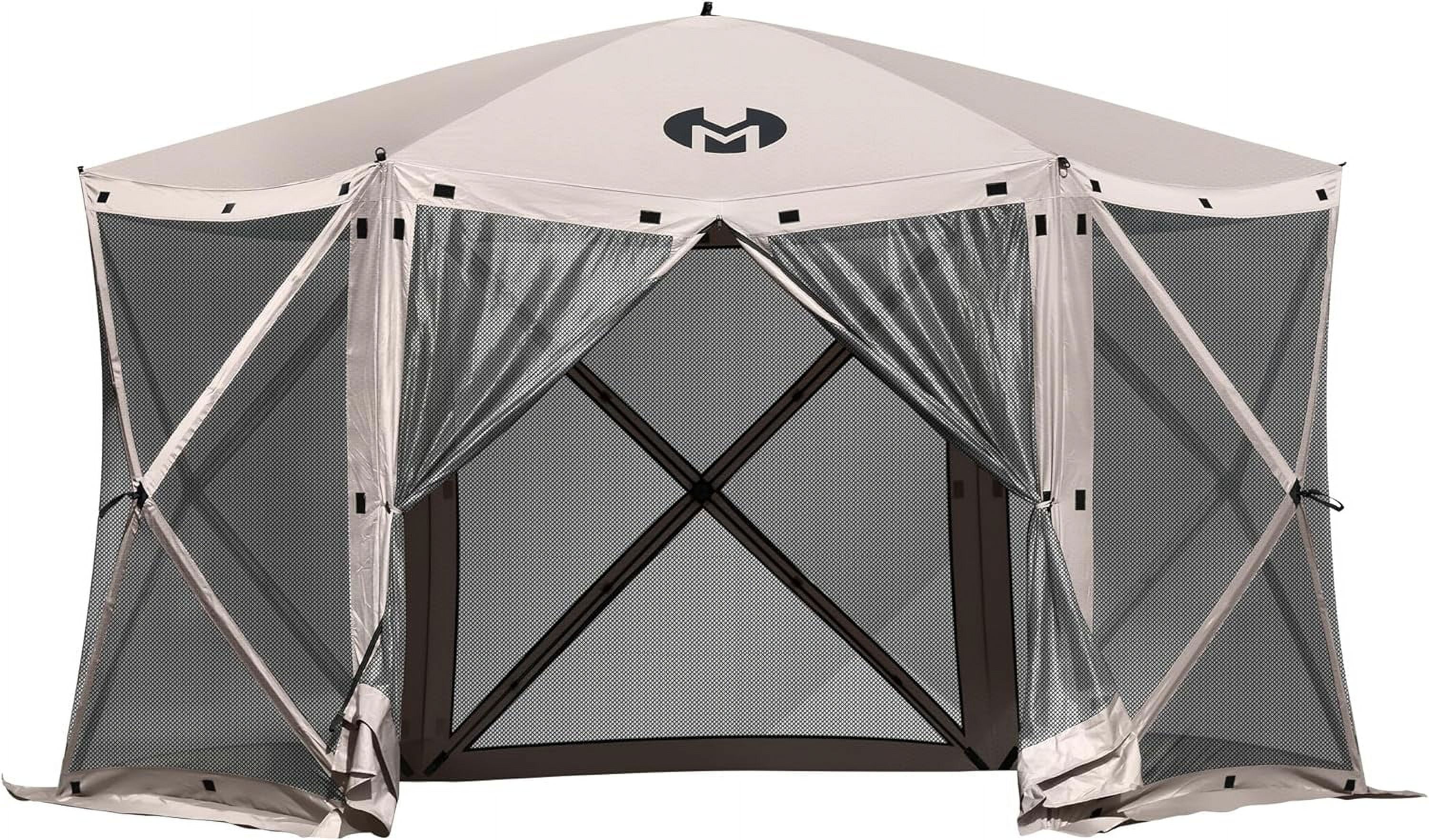 Exacme Portable Gazebo Pop up Tent for Camping, Outdoor Four Sides Pop ...