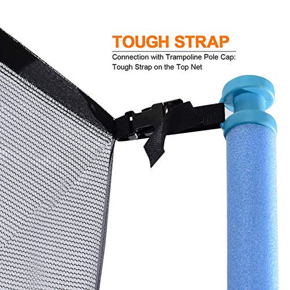 Exacme Trampoline Enclosure Set, Inner Net with Poles Hardware for C14 C15 C16, 6181-N - Walmart.com