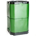 Exaco Aerobin 400 Outdoor Compost Bin, 113 gal. Insulated Composter ...