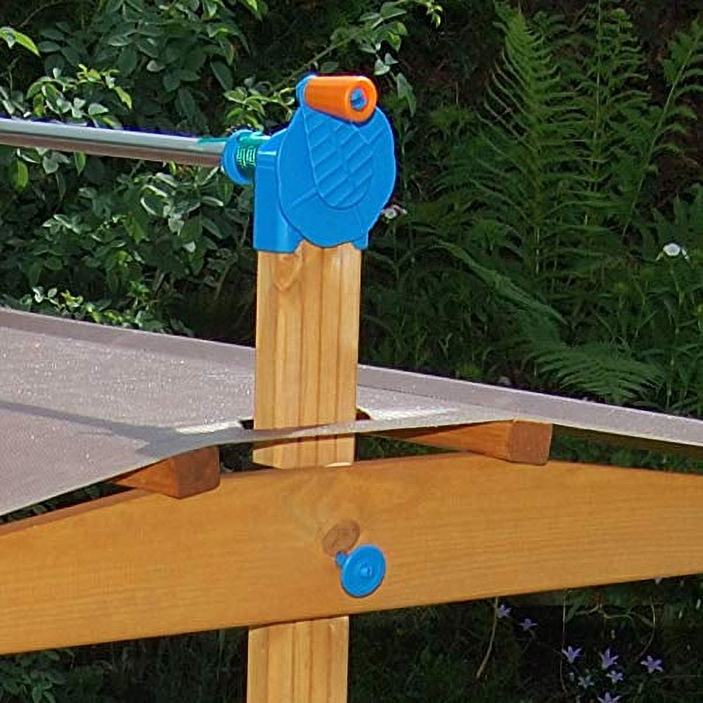 Exaco Felix Adjustable Roof Sandbox, 40 x 51 inches, Orange-brown ...