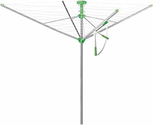 Exaco Novaplus 500 Rotary Clothesline, Silver/Blue - Walmart.com