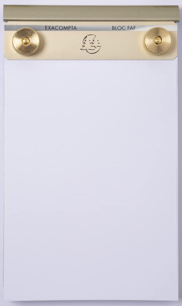 Exacompta - Ref 12113E - FAF Desk Pad No.3-185 x 115mm in Size ...