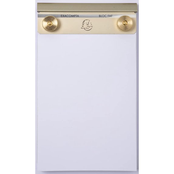 Exacompta - Ref 12113E - FAF Desk Pad No.3-185 x 115mm in Size ...