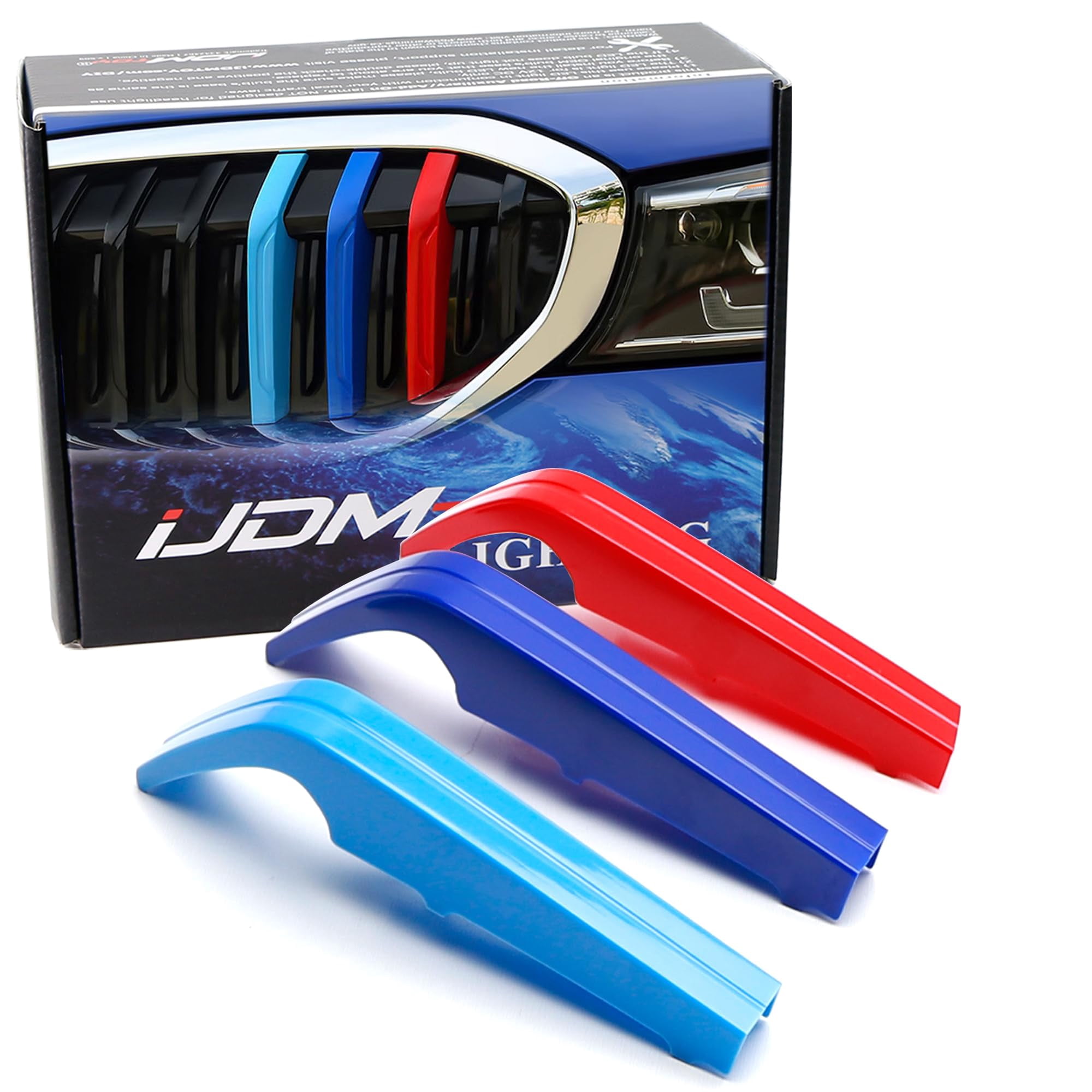 Exact Fit M-Color Grille Insert Trims For 2023-up BMW G20 3 Series 320i ...