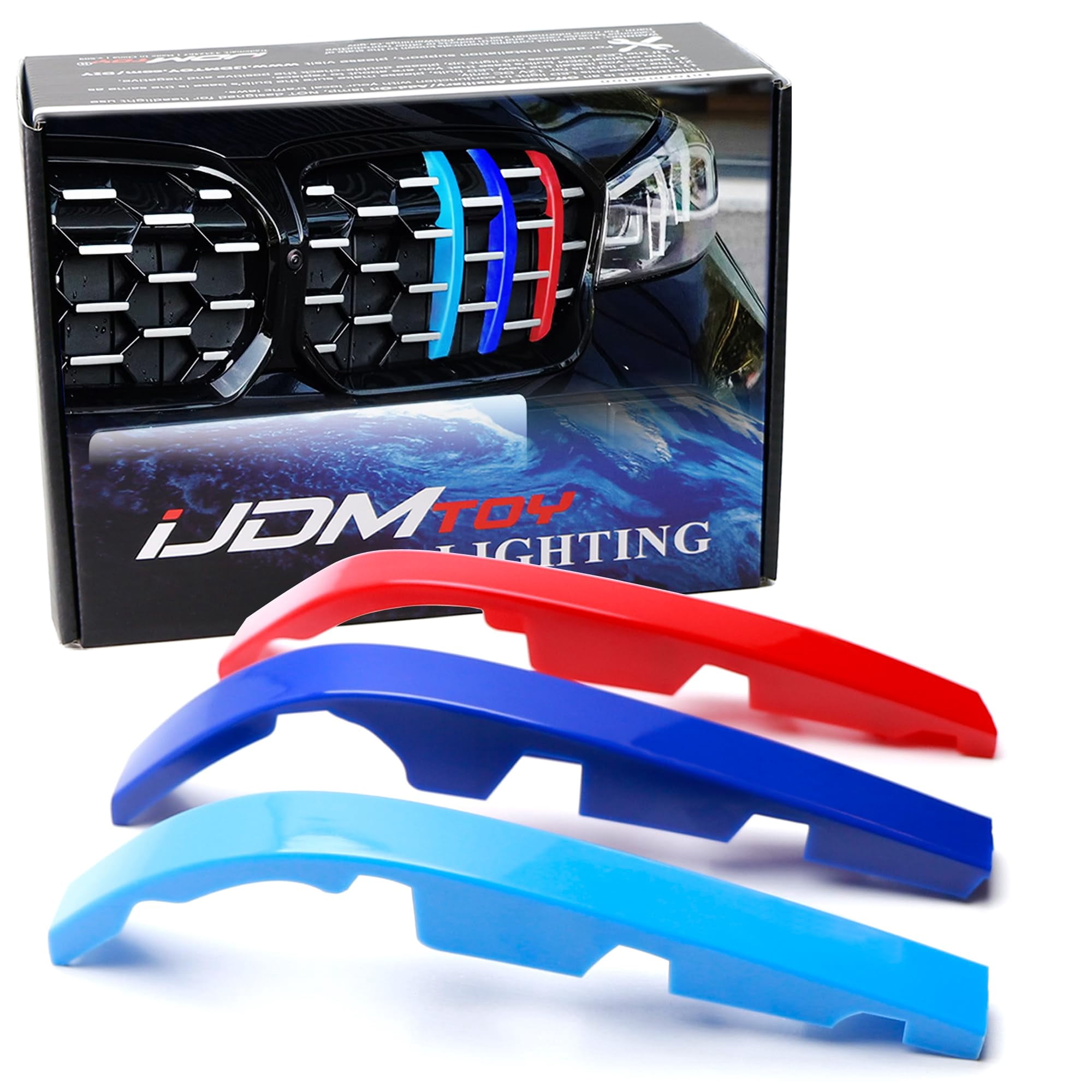 Exact Fit M-Color Grille Insert Trims For 2023-up BMW G20 3 Series 320i ...