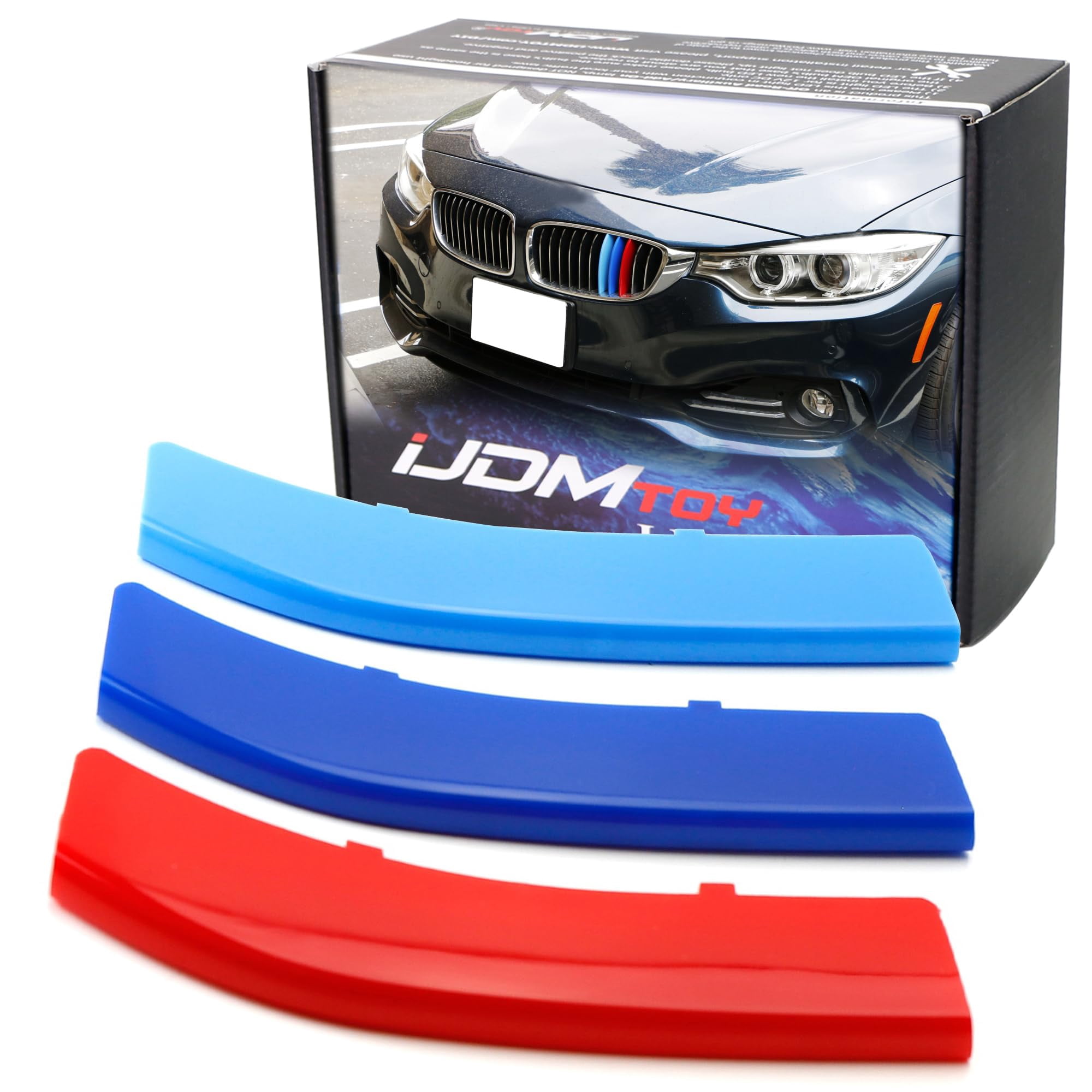Exact Fit M-Color Grille Insert Trims For BMW 2014-20 F32 4 Series 428i ...