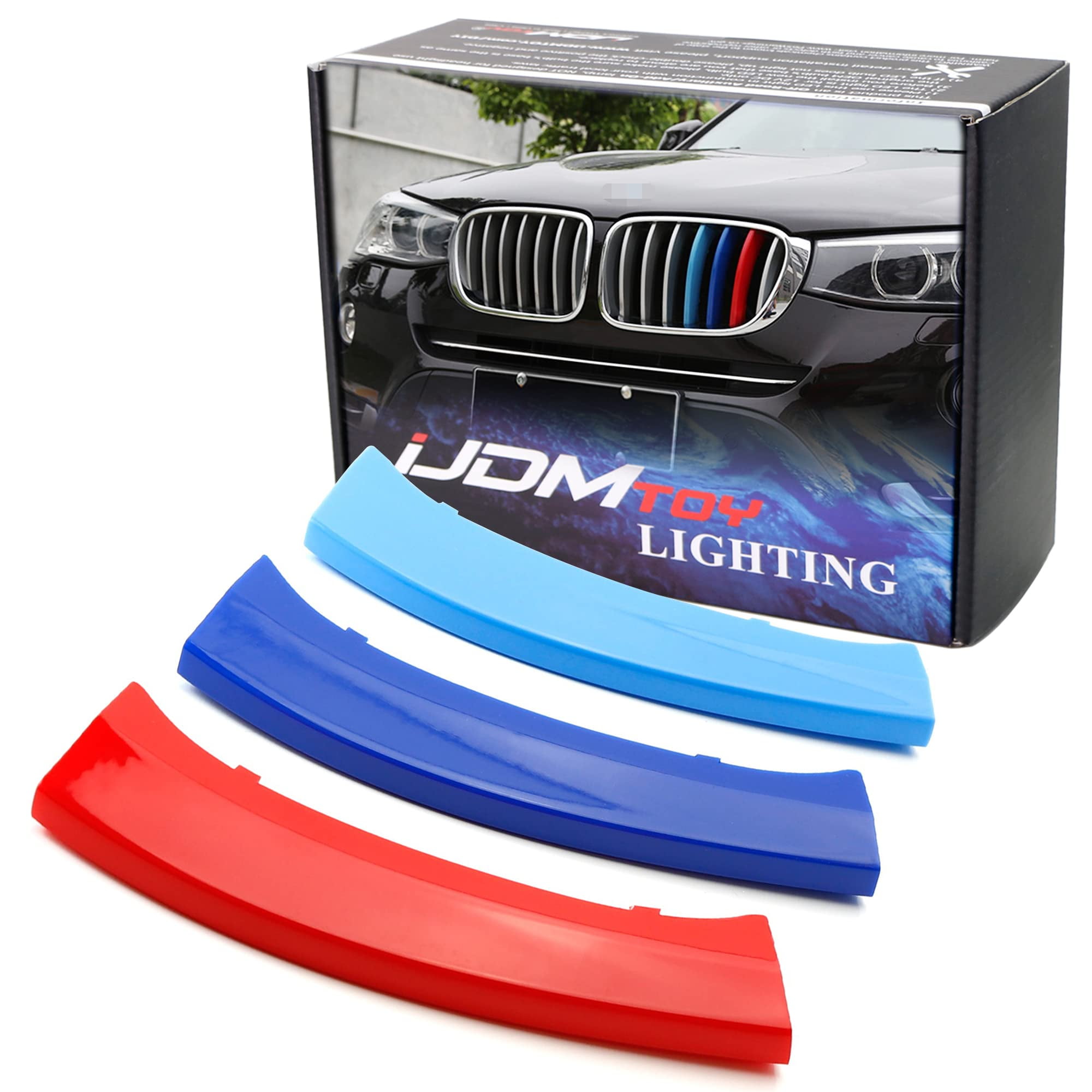 Exact Fit M-Color Grille Insert Trims For BMW F25 X3 F26 X4 Center ...