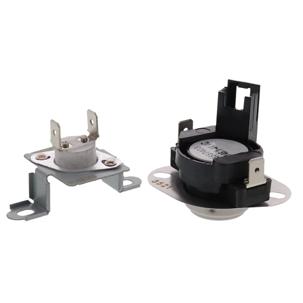 Exact Replacement 280148 for Whirlpool Dryer Thermostat Thermal Fuse ...